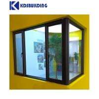 China Professional Window Manufacturer Big Aluminum Casement Windows With Mosquito Net For Commercial for sale