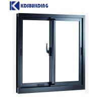 China Modern Arch Design KDSBuilding Nfrc Standard Double Glass Aluminum Sliding Window For House for sale