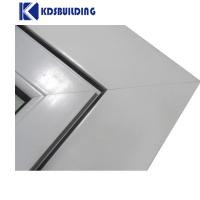 China KDSBuilding Dual Pane Commercial Double Glaze Manufacturers White Aluminum Casement Windows for sale