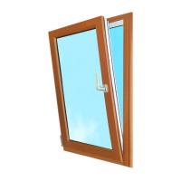 China KDSBuilding Aluminum Sound Proof Slimline Rectangular champagne colour aluminium Windows Tilt And Turn Window for sale