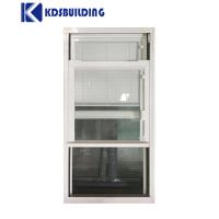 China KDSBuilding New Design Manufacturer Vertical Sliding Aluminum Double Hung Window Corner Windows for sale