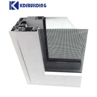 China White Frame Grill aluminium window mesh Burglar Proof System Soundproof Glass  Alloy Sliding Window for sale