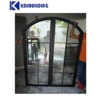 China KDSBuilding French Style Safe Grill For Doors And Windows  Aluminum Casement Window With Screens for sale