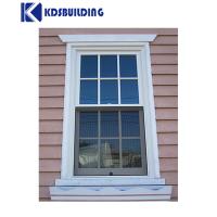 China KDSBuilding French Style Manufacture Double Glazed Aluminum Double-Hung Windows Sash Custom for sale