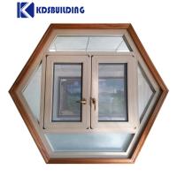 China KDSBuilding Hot Sell Latest Design Double Glazed Aluminum Casement Windows Material Price for sale