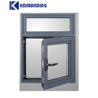 China KDSBuilding Hot Sell Latest Design Double Glazed Aluminum Casement Windows Material Price for sale