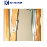 China KDSBuilding Attractive Design Wooden Color Frame Turn And Tilt Aluminum Bathroom Window designs for sale