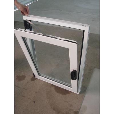 China KDSBuilding European Style Energy Saving Double Glazed Tinted Aluminium Tilt And Turn Window for sale