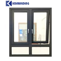China KDSBuilding Supplier High Quality Customization Hurricane Impact Thermal Break Aluminum Casement Bay Windows for sale
