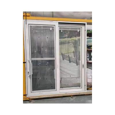 China KDSBuilding Xiamen Burglar Proof Hurricane Impact Aluminum Horizontal Sliding Window And Doors Balcony for sale