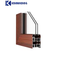 China KDSBuilding Xiamen Modern Design  Vertical Sliding Super House Big Aluminium Bifold Up Windows for sale