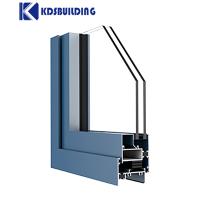 China Double Glazed Side Opening Window Stay Puertas De Seguridad Exterior Aluminium Casement Windows for sale