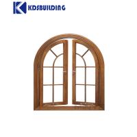 China Hurricane Impact Proof gorilla glass Aluminum Casement Window With Grill Design And Mosquito Net for sale