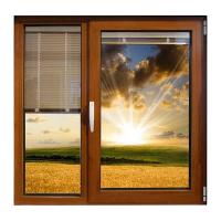 China Hurricane Impact Proof Aluminium Casement Window With Mosquito Mesh For Super House Windows for sale