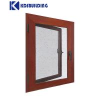 China Hurricane Impact Proof Aluminium Casement Window With Mosquito Mesh For Super House Windows for sale
