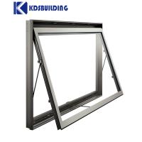 China Heat Insulated Top Hung Thermal Break Aluminum Window Bathroom Type Windows Awning Window for sale