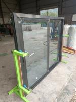 China China Manufacturer Aluminum Sliding Window  Thermal insulation Window Aluminum Slide With Blue Glass For Houses for sale