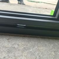 China China Manufacturer Aluminum Sliding Window  Thermal insulation Window Aluminum Slide With Blue Glass For Houses for sale