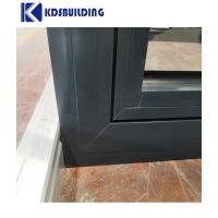 China KDSBuilding Aluminium 2 Panels Casement Security Mosquitoes Net Windows Doubl Glaze For Commercial for sale