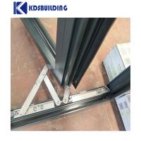 China KDSBuilding Aluminium 2 Panels Casement Security Mosquitoes Net Windows Doubl Glaze For Commercial for sale