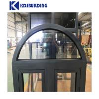 China KDSBuilding Aluminium 2 Panels Casement Security Mosquitoes Net Windows Doubl Glaze For Commercial for sale