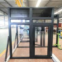 China KDSBuilding Windproof Double Frosted Glazing Glass Others Aluminium Bathroom Casement Windows for sale
