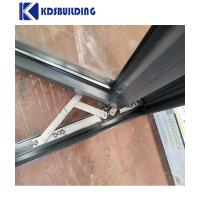 China KDSBuilding Windproof Double Frosted Glazing Glass Others Aluminium Bathroom Casement Windows for sale