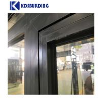 China KDSBuilding Windproof Double Frosted Glazing Glass Others Aluminium Bathroom Casement Windows for sale