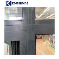China KDS Building Aluminum Frame Glass Window Thermal Break Casement Windproof for sale