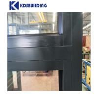 China KDS Building Aluminum Frame Glass Window Thermal Break Casement Windproof for sale