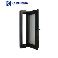 China Energy Saving Aluminum Casement Window Security Triple Heat Insulated With Grill for sale