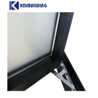 China Energy Saving Aluminum Casement Window Security Triple Heat Insulated With Grill for sale