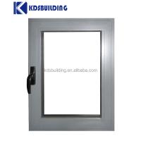China KDSBuilding Burglar Proof China Manufacture White Frame Double Glaze Aluminum Casement Windows for sale