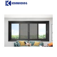 China Hurricane Impact Aluminum Frame Glass Window Double Glazed Alloy Profile for sale