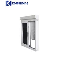 China French Style Aluminum Sliding Window With Remote Roller Shutter Soundproof for sale
