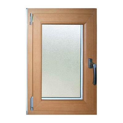 China French Exterior Aluminum Frame Glass Window Double Panel Energy Saving for sale