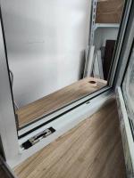 China Upvc White Aluminum Frame Glass Window With Automatic Motor Rolling Shutter for sale