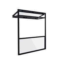 China Top Modern Design Customized Small Vertical Sliding Window Two Track Aluminum Folding Windows for sale