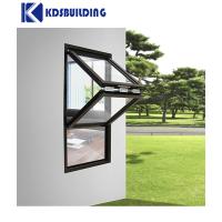 China Top Modern Design Customized Small Vertical Sliding Window Two Track Aluminum Folding Windows for sale