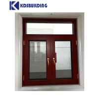 China Aluminum Double Tempered Glass Casement Window As2047 Certificate Customized for sale