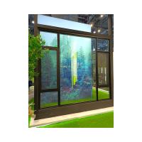 China Exterior Aluminum Frame Glass Window Double Glazed Casement Window With Screen for sale