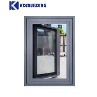 China Hanging Aluminum Alloy Window Casement Arch Round Window For Villa for sale
