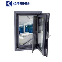 China Hanging Aluminum Alloy Window Casement Arch Round Window For Villa for sale