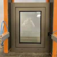 China Waterproof Soundproof Aluminum Frame Glass Window Narrow Tilt And Turn Window for sale