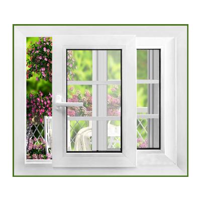 China KDSBuilding Plastic Glass PVC Slide UPVC Sliding Windows for sale