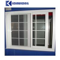 China KDSBuilding Modern Residential Windows Waterproof Double Clear Glazed Sliding Pvc Window With Thermal Glass for sale