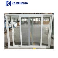 China KDSBuilding Pvc Sliding Window Models for Bedroom from China Manufacturer Slide Window Design  with Mosquito Net for sale
