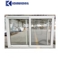 China KDSBuilding Pvc Sliding Window Models for Bedroom from China Manufacturer Slide Window Design  with Mosquito Net for sale