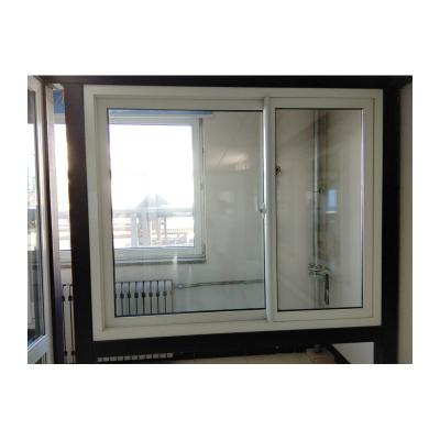 China KDSBuilding White Glass Window  Interior Room  Cheap Price UPVC Sliding Window For Apartment  Wholesale for sale