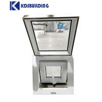 China KDSBuilding Double glazed PVC window white plastic window upvc awning windows  Balcony Glass For Room for sale